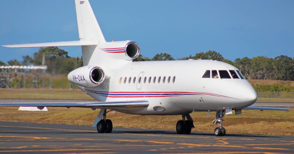 Central Queensland Plane Spotting: Shortstop Jet Charter Dassault ...