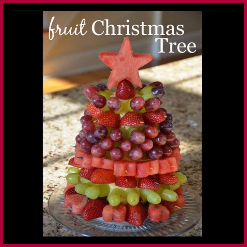 DIY And Household Tips: Fruit Christmas Tree