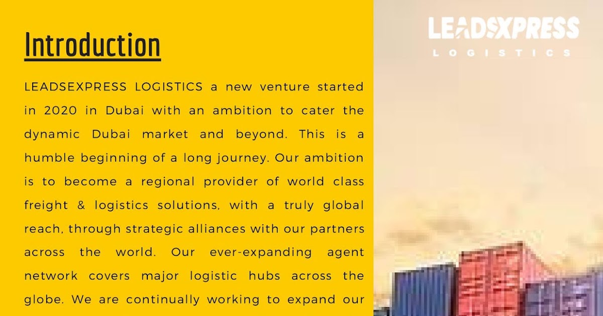 Leads Xpress Logistics