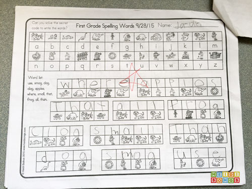 One Homework Packet for Two Grade Levels: Here's How! (Freebies!)