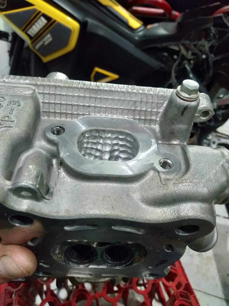 andarupratomo: Dimple Porting dan Pembersihan Mesin Aerox 155