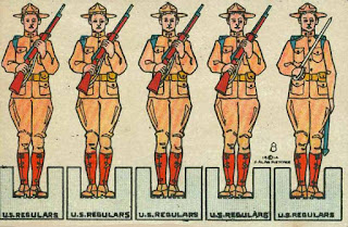 Toy soldiers and real battles: WW1 paper cutout postcard soldiers from ...