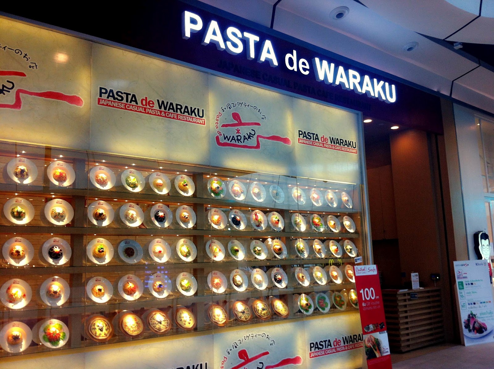 The Big World: Let's Eat : PASTA de WARAKU - Restaurant Review