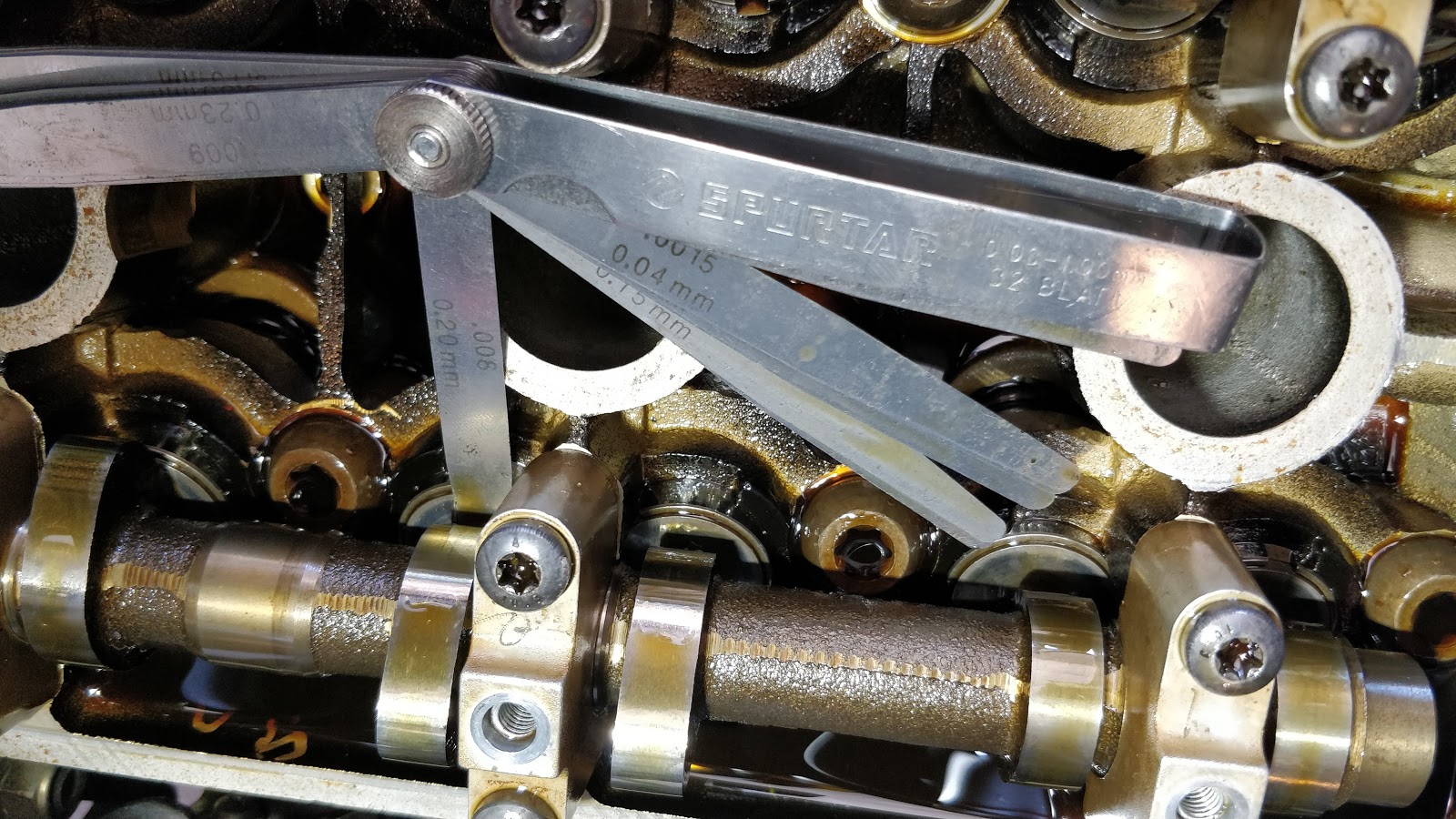 Tim's Motorcycle Diaries: Triumph Tiger 955i Valve Clearance Check