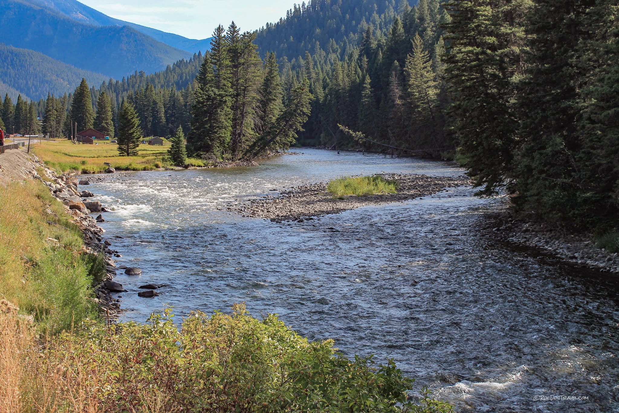 Gallatin River Canyon, Montana