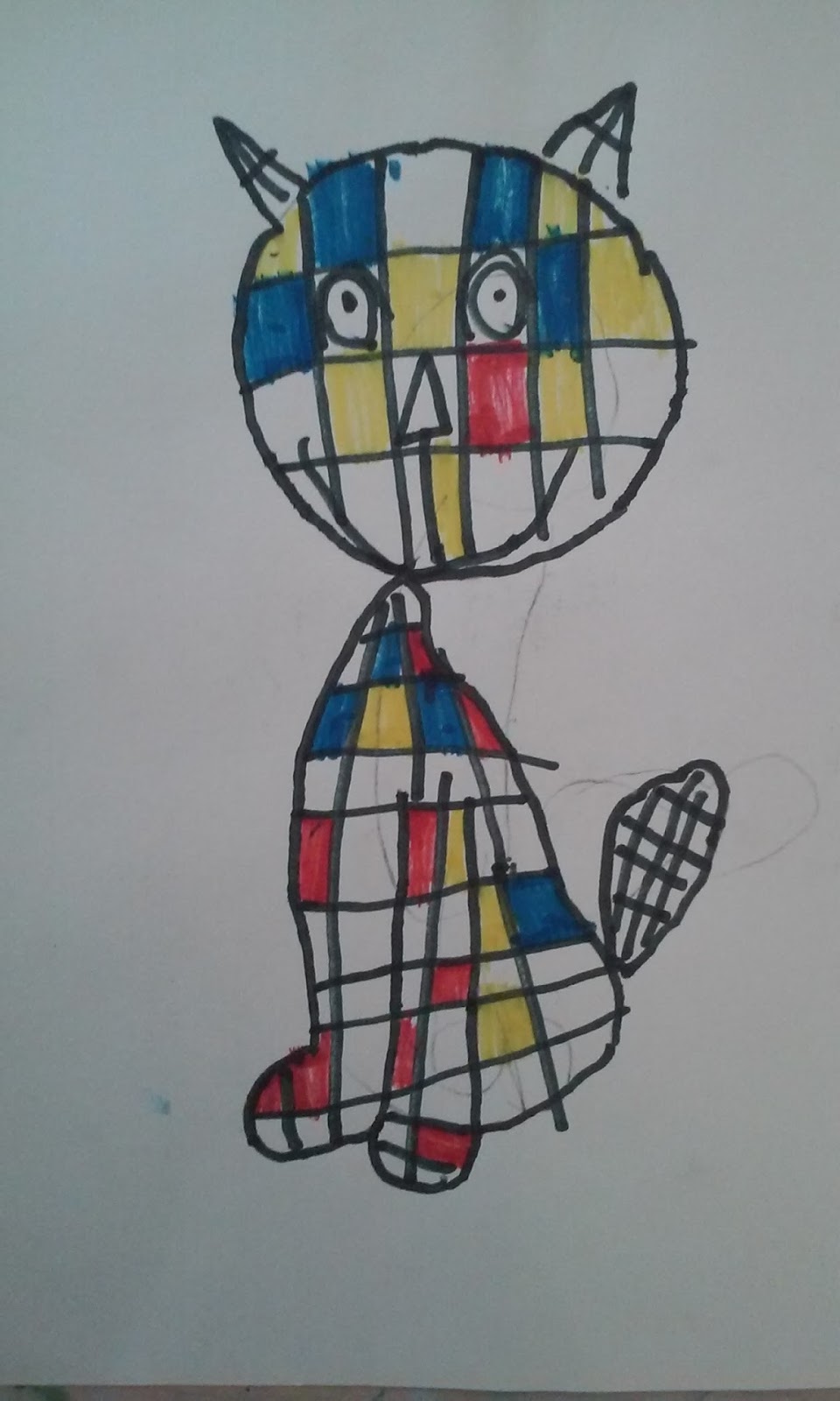 Primary Painters: Mondrian Animals