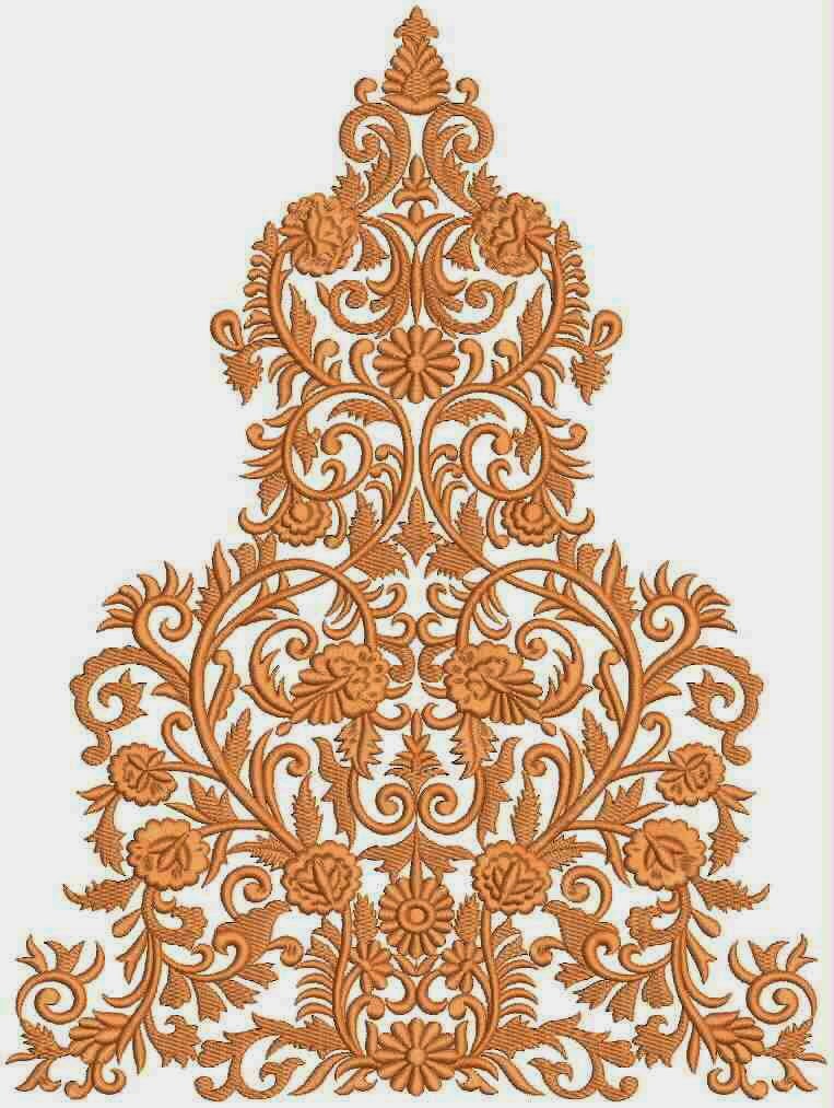 EmbDesignTube: Royal Summer Embroidery Kali Patch Designs