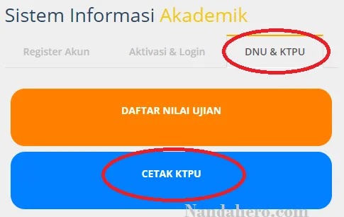 √ Cara Cetak KTPU Mahasiswa Universitas Terbuka (UT) 2019/2020 - Nanda Hero