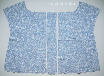 kuka and bubu: Blusa de patrón japonés – Japanese pattern blouse