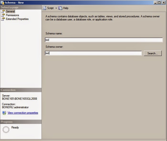 Microsoft SQL Server: SQL Server Schema