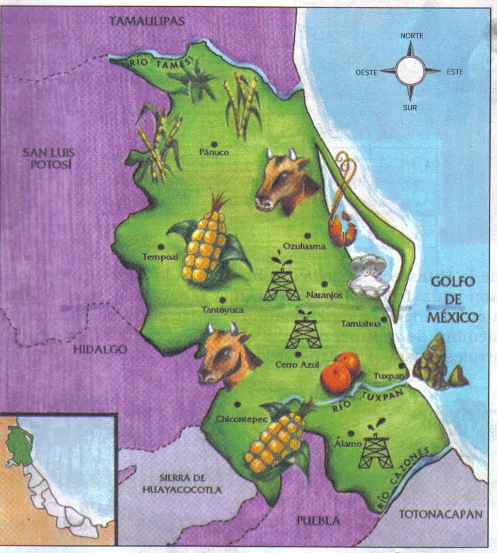 DANZARTE REVISTA CULTURAL DE VERACRUZ: La Región de las poblaciones que ...