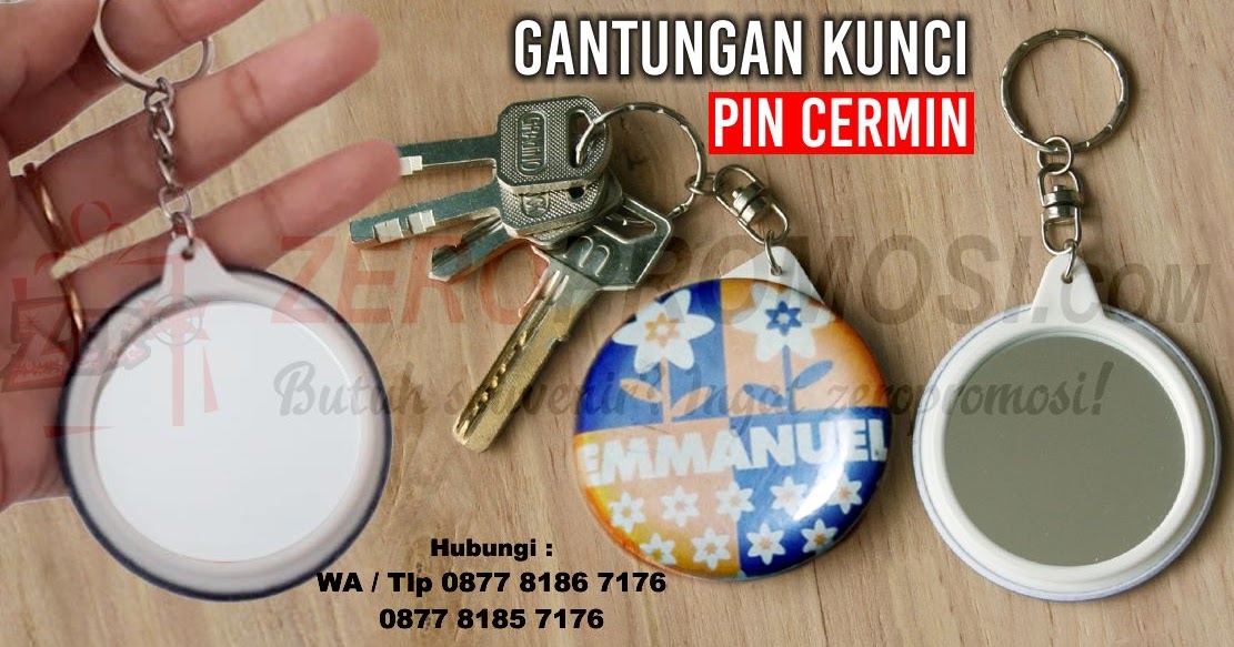 Jual Pin Cermin Gantungan Kunci - pin cermin | zeropromosi | souvenir ...