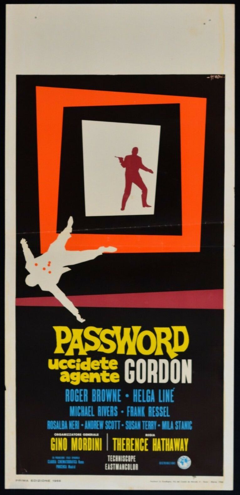 Rosalba Neri Fan Blog: Password: Uccidete agente Gordon (1966)