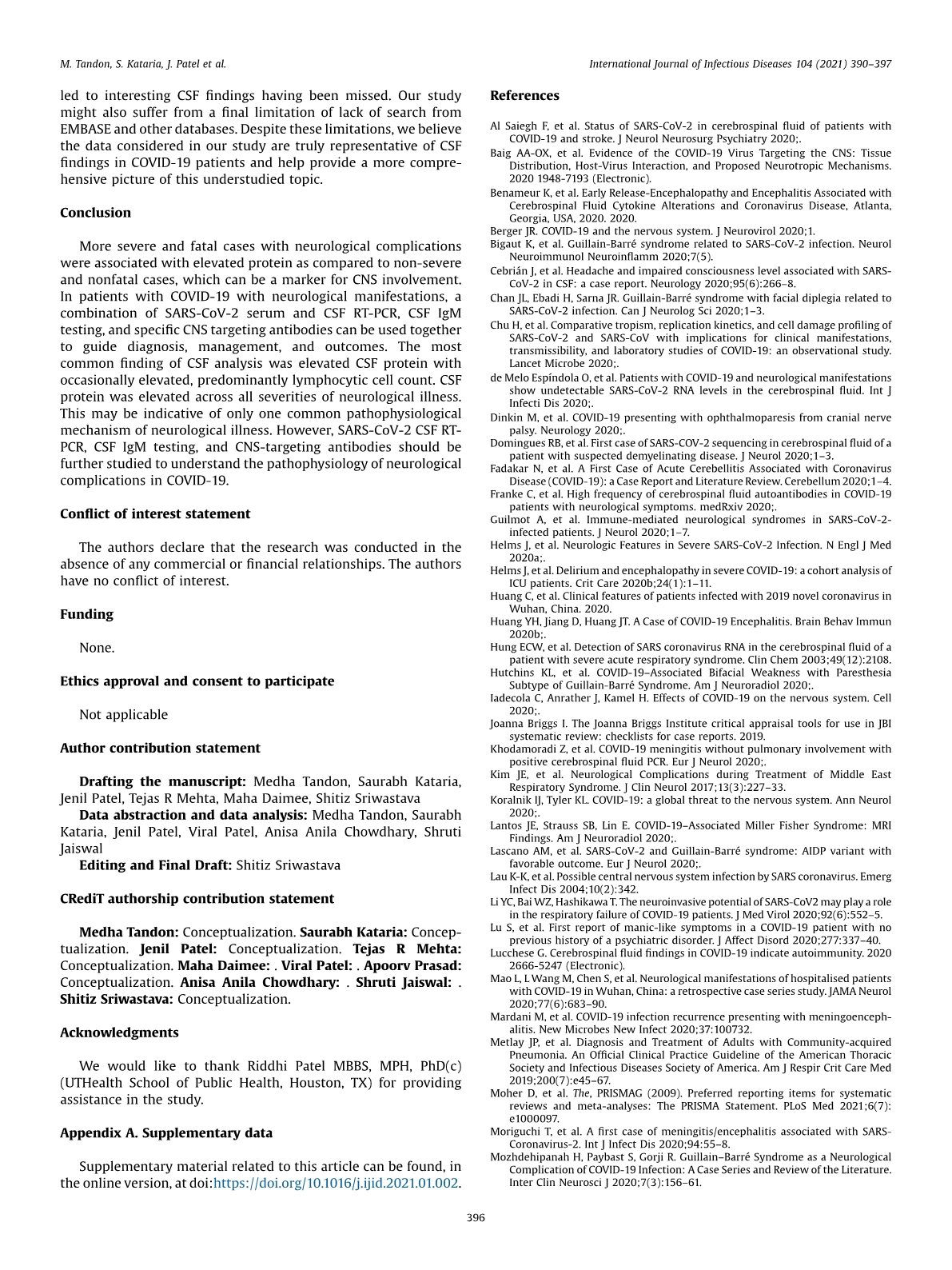 Laboratorio deTerapia Intensiva: A Comprehensive Systematic Review of ...