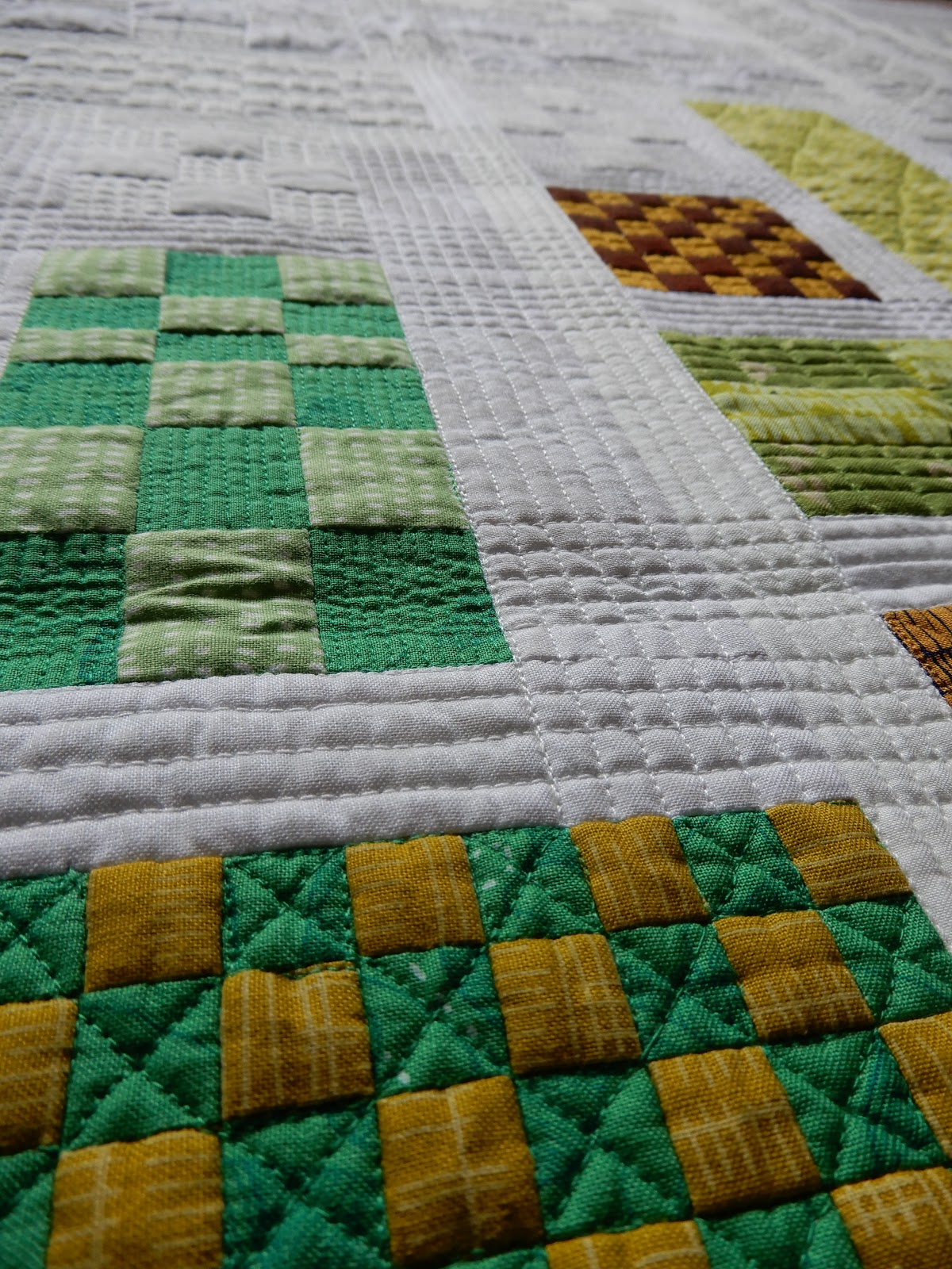 Elven Garden Quilts: Off the Grid {a finished quilt}
