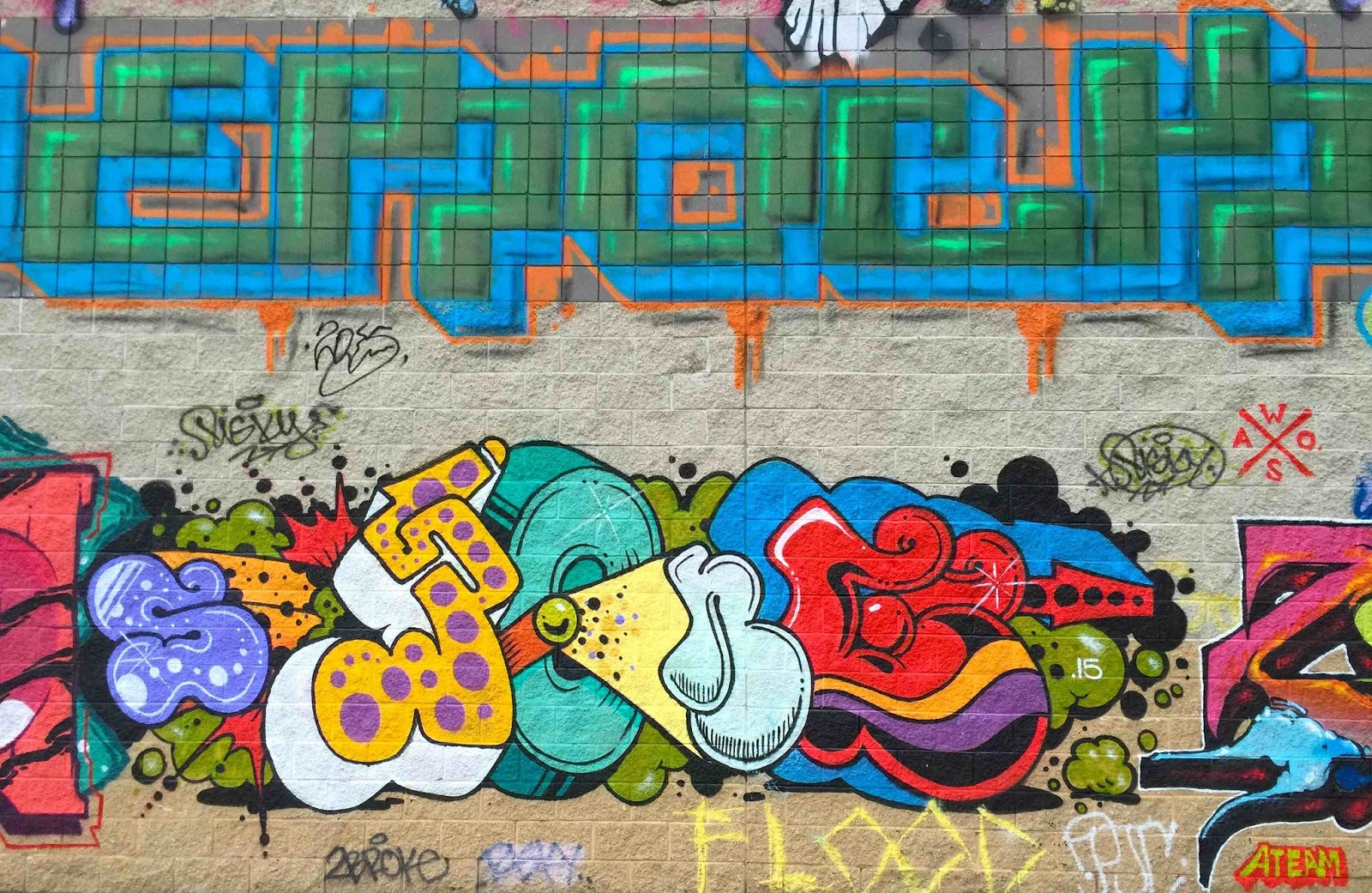 ARTS&FOOD®™: Street Art & "Green Villain" Graffiti Project Jersey City ...