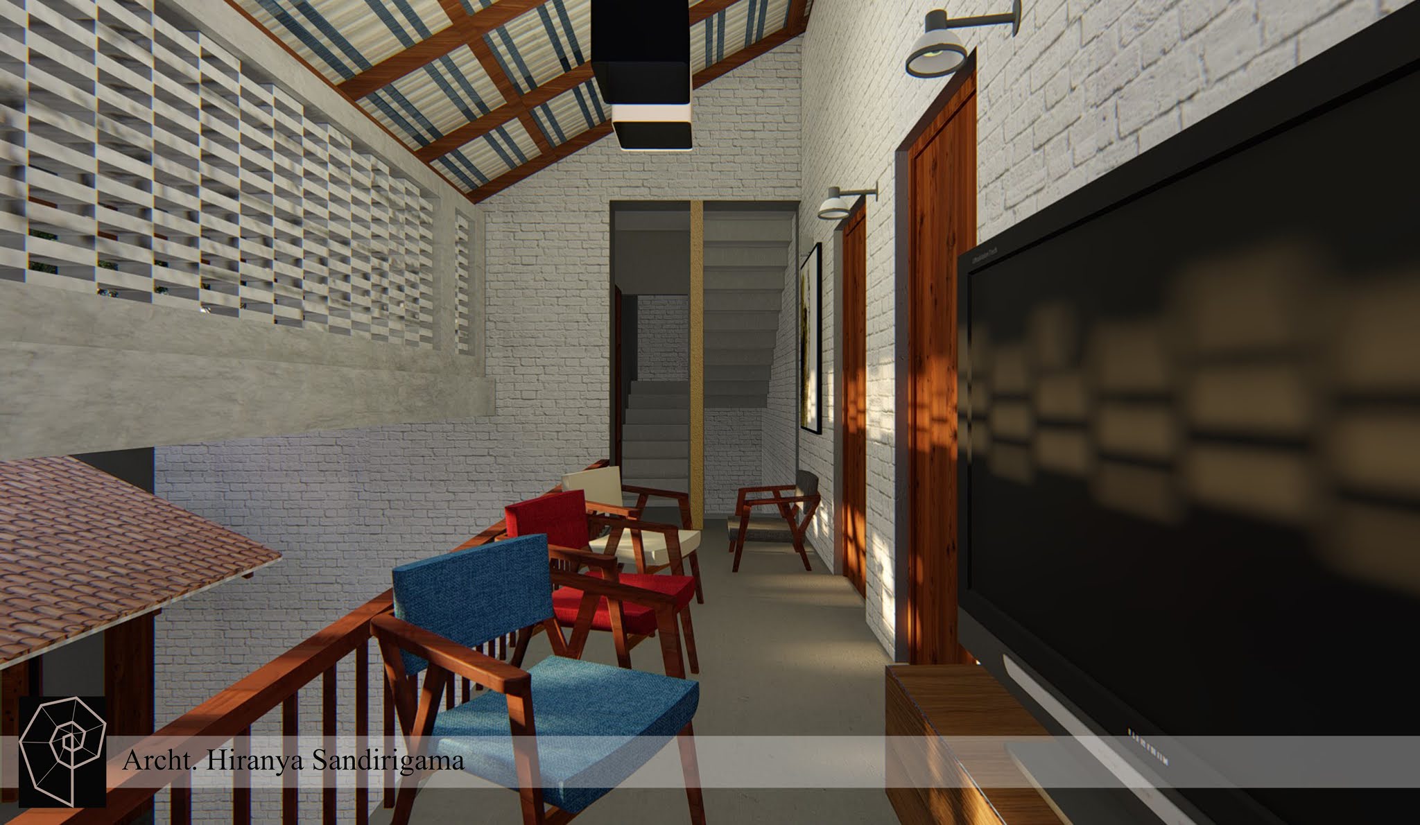 Archt. Hiranya Sandirigama: CHALANIKA - SAJITH HOUSE - HORANA - A ...