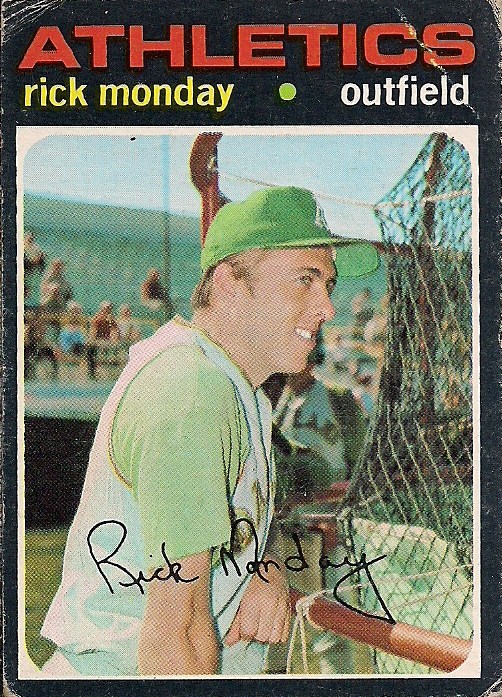 Topps 1971: no. 135 - rick monday