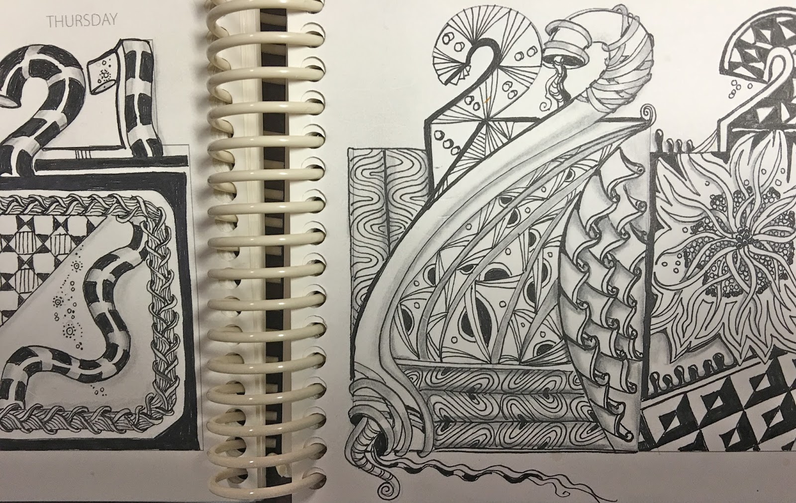 Art Room Blog: Advanced Zentangle Class...