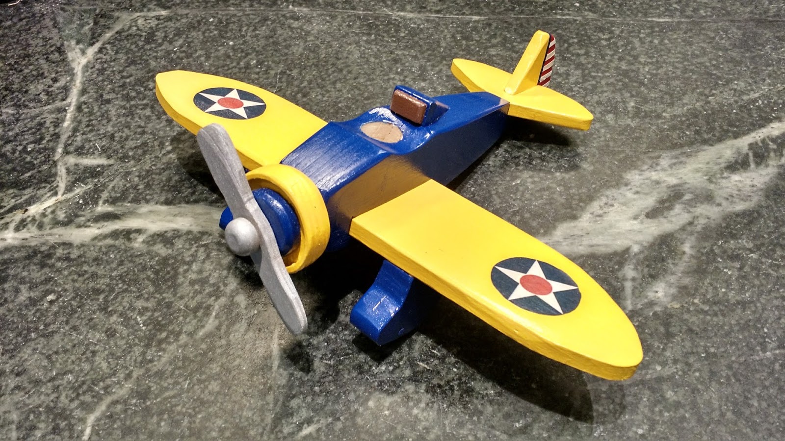 Making a Toy Airplane (P26 Peashooter) ~ Toy Making Dad