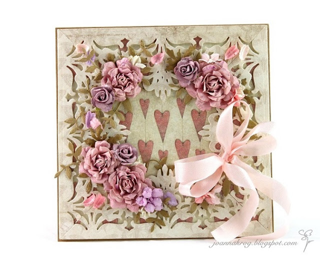 Joanna Wiśniewska: Birthday Card with the Graceful Frame Maker