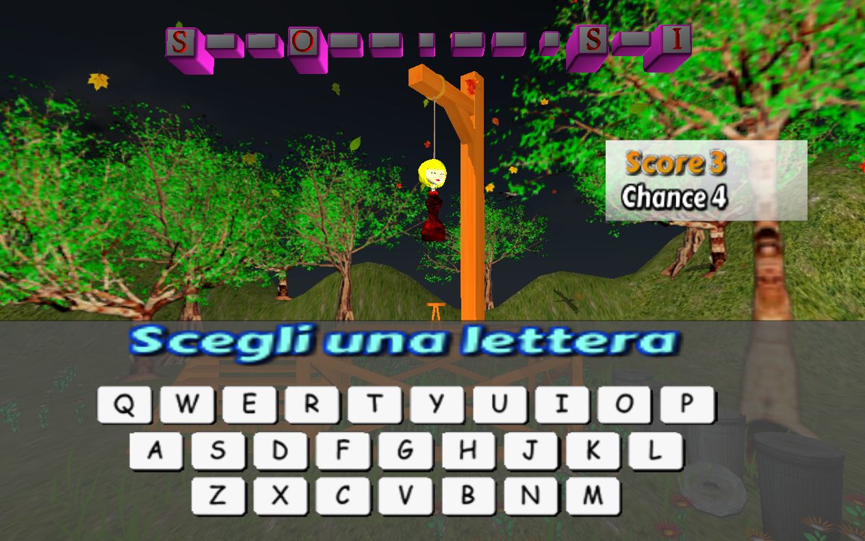 Hanged3d: Hanged 3D: il Gioco dell' impiccato in 3D.