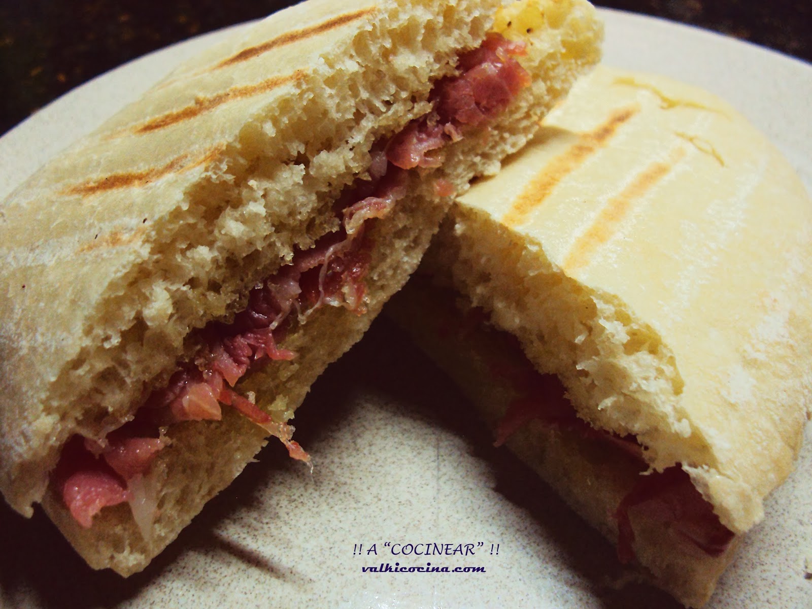 MOLLETE SERRANO | ¡¡A COCINEAR!! Recetas valkicocina.com