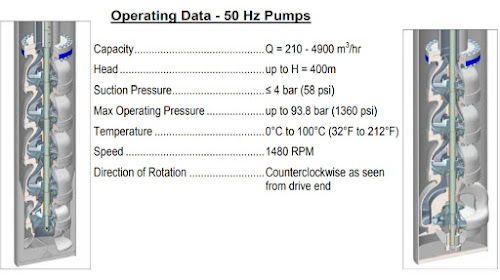 Condensate extraction pump in thermal power plant