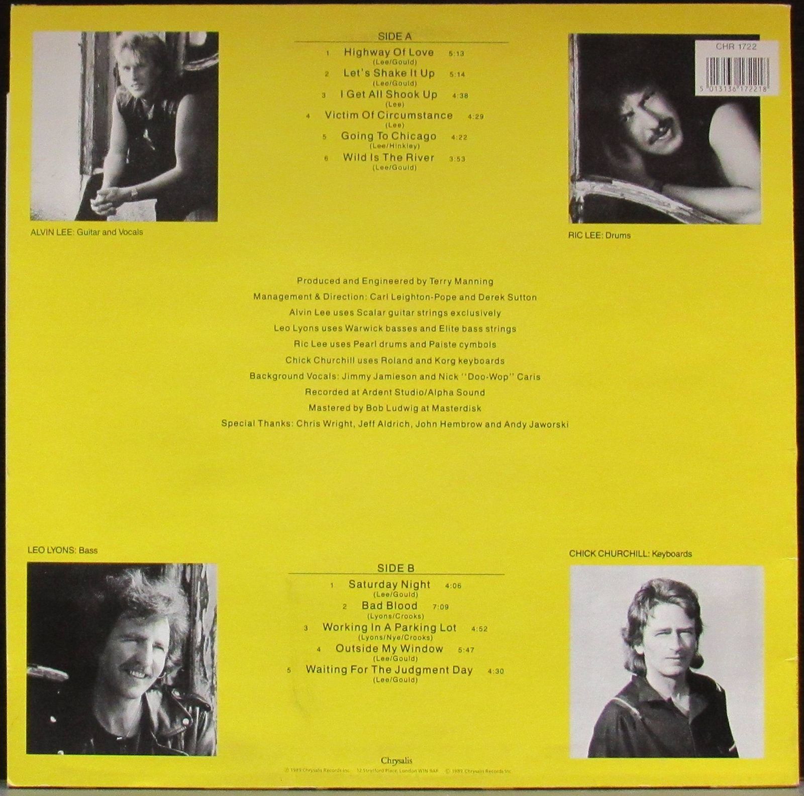 Classic Rock Covers Database: Ten Years After - About Time (1989)