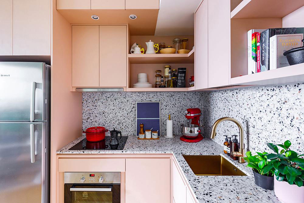 9 Contoh Kitchen Set Dengan Rak Penyimpanan Tertutup | Kitchen Set dan ...