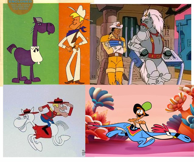 Animation Re-creation: Cartoon Horse and rider - Wander Over Yonder