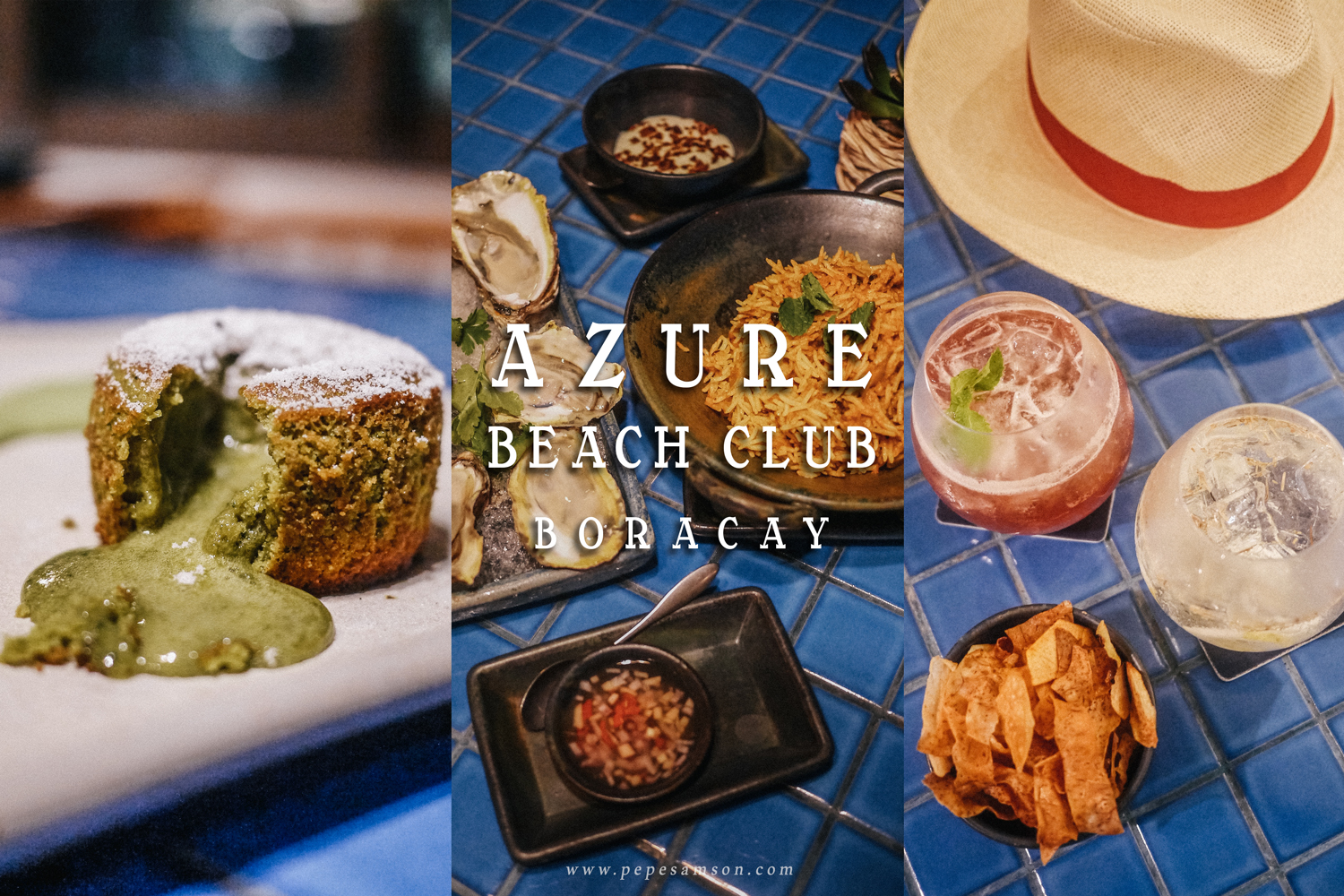 Fine Asian Food at Azure Beach Club Boracay | Pepe Samson