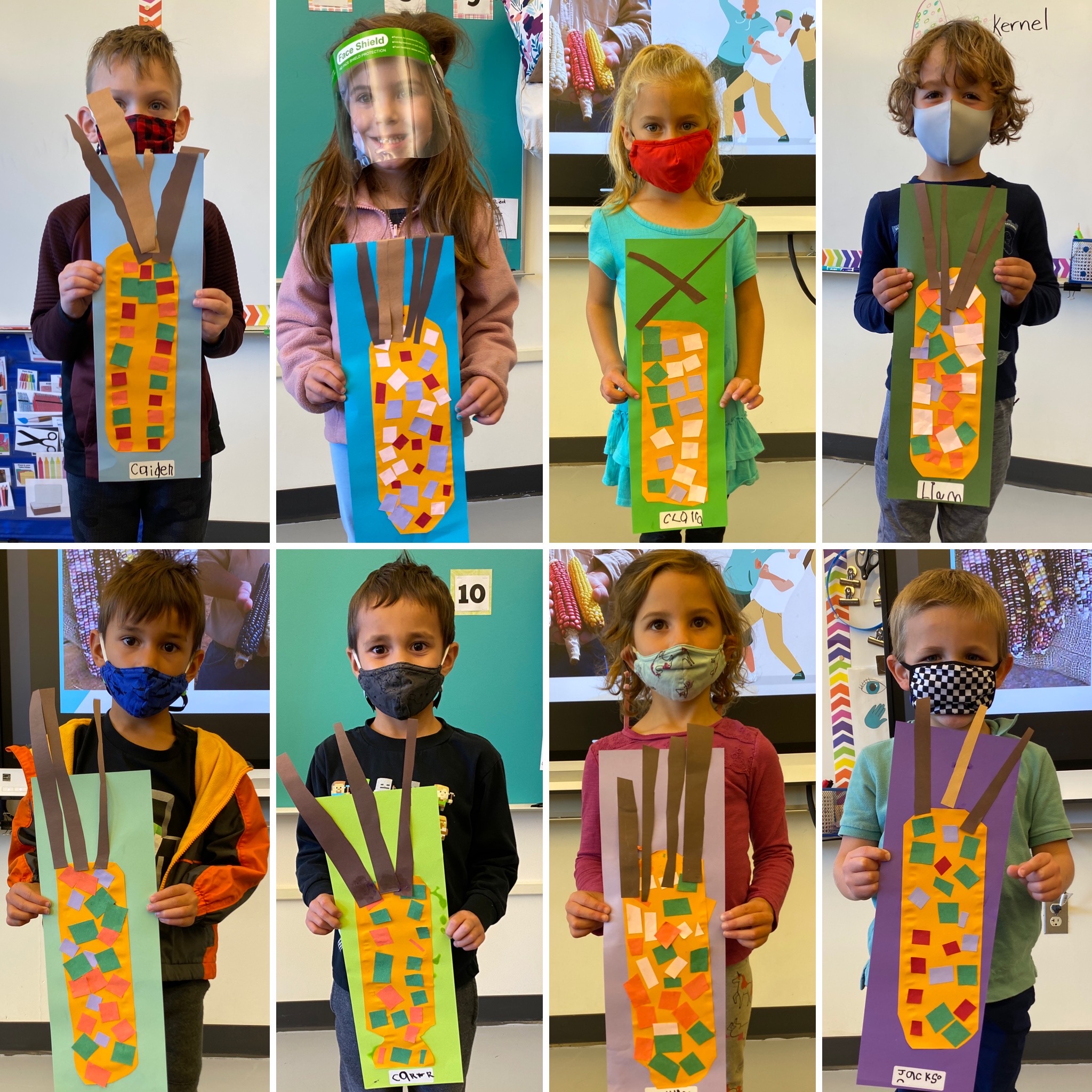 Mini Matisse: Corn Project to Celebrate National Indigenous People Day