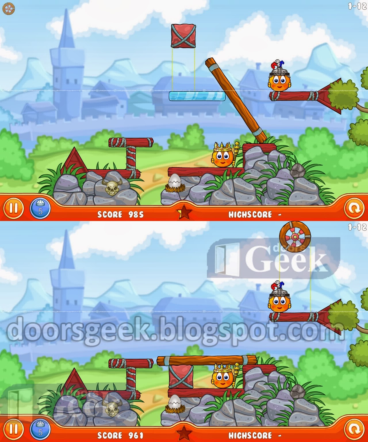 Cover Orange: Journey [Level 1-12] ~ Doors Geek