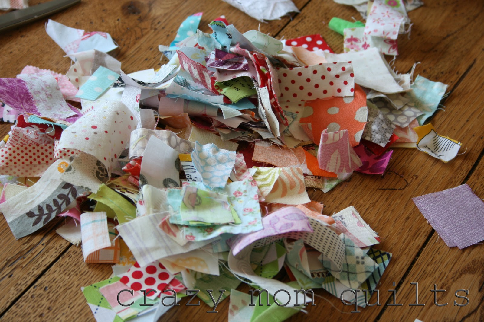 crazy mom quilts: how to make a ticker tape on canvas