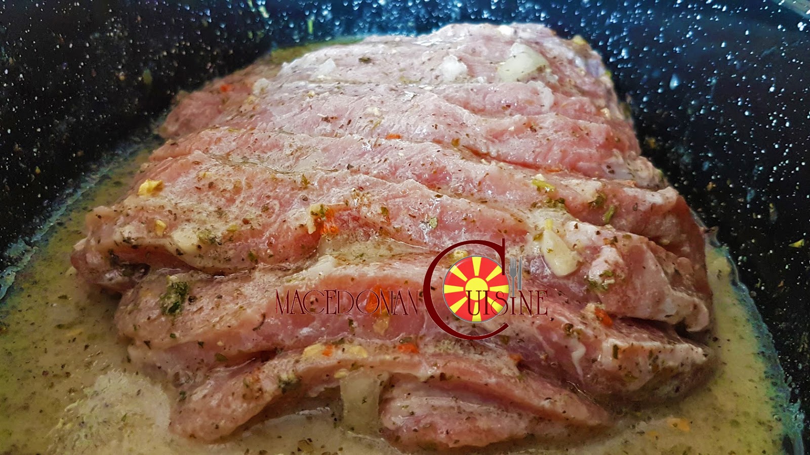 HOW TO MAKE PORK MARINADE ~ Macedonian Cuisine