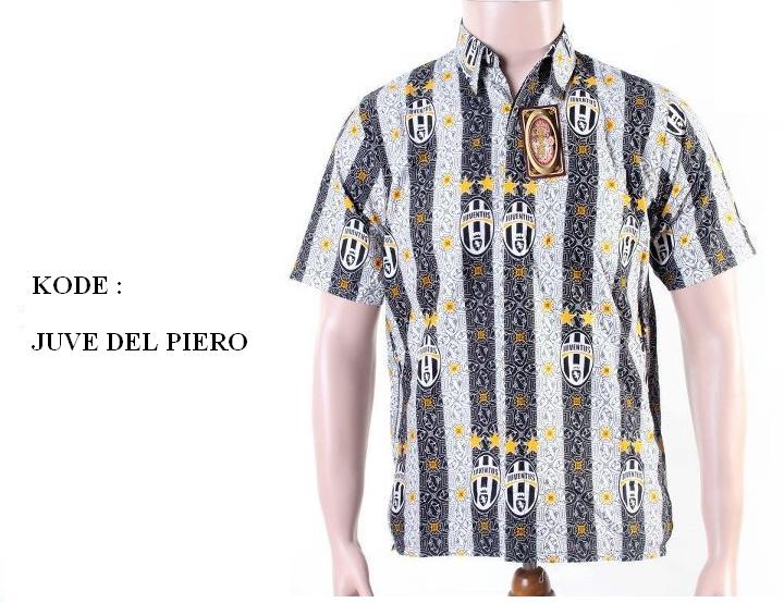 Batik Sarimbit Koleksi Kinanthi: Batik Bola Juventus Del Piero