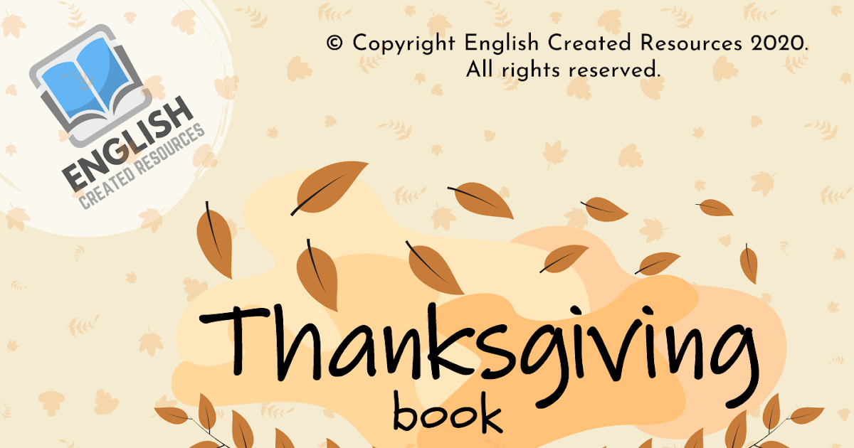 Thanksgiving Activity Book