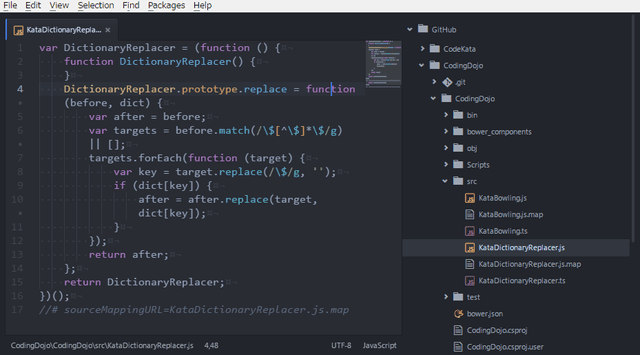 Atomのフォルダツリービューを左側（右側）に表示する方法 | Black Everyday Company