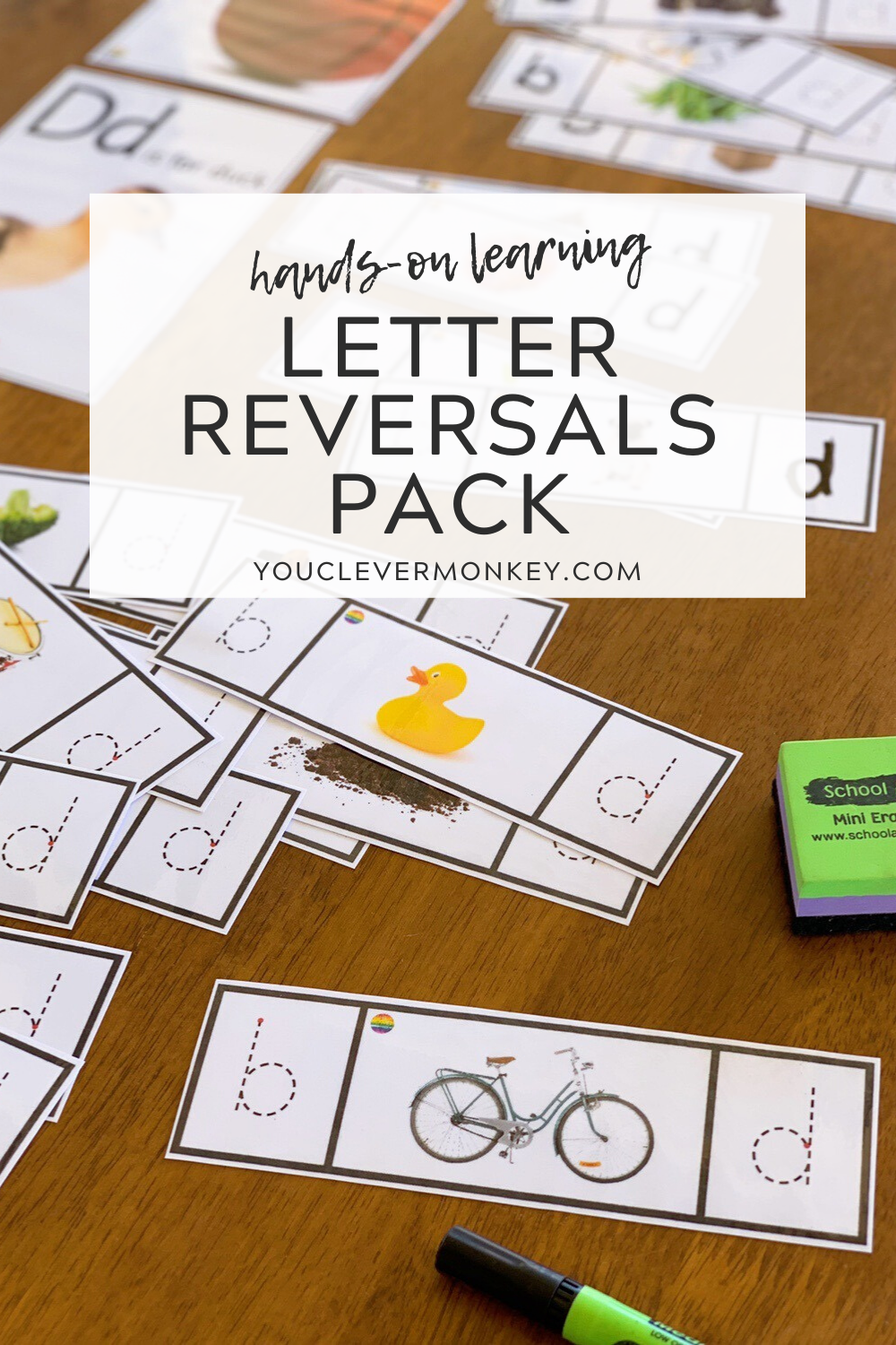 HOW TO HELP WITH LETTER CONFUSION | you clever monkey