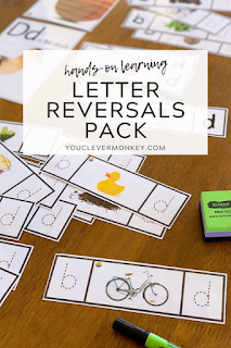 HOW TO HELP WITH LETTER CONFUSION | you clever monkey