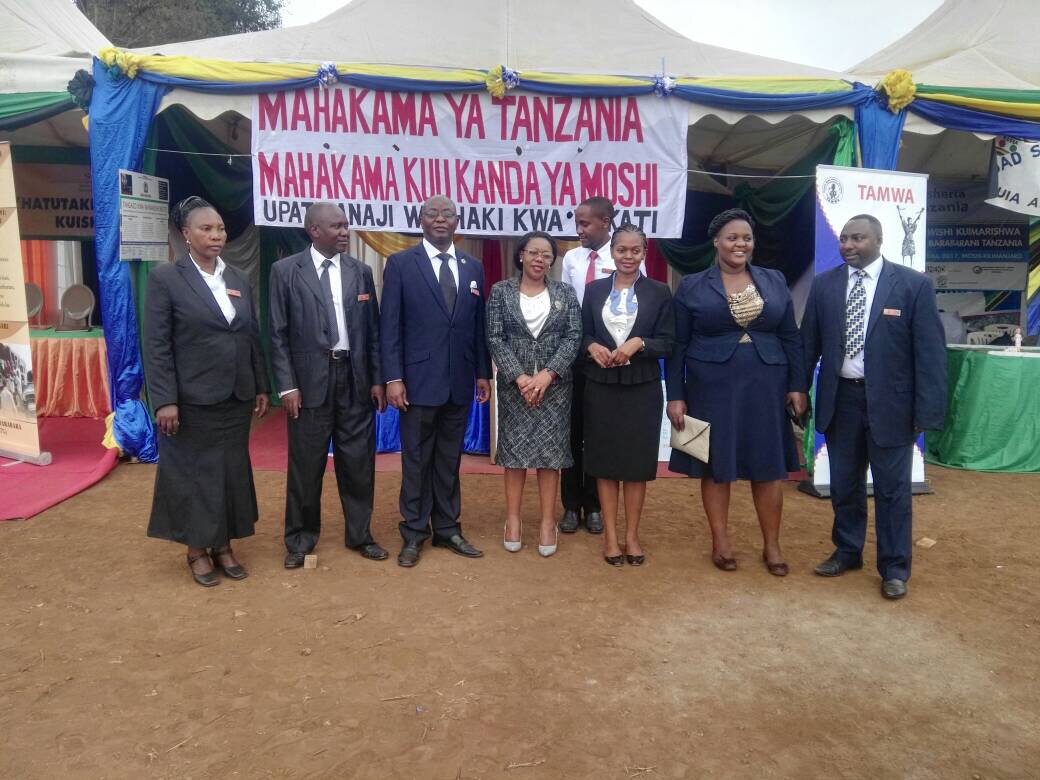 JUDICIARY OF TANZANIA: MAHAKAMA KUU KANDA YA MOSHI YASHIRIKI MAONESHO ...