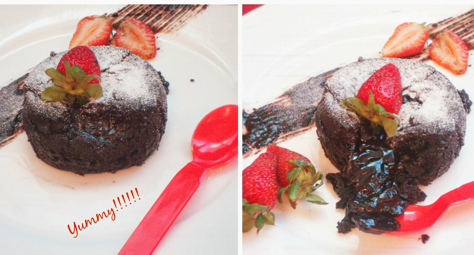 Poornima's Cook Book: Molten Chocolate Cake / Chocolate Lava cake - My ...