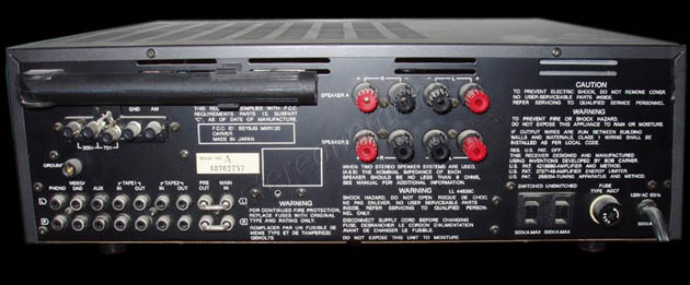 stereonomono - audio Hi Fi Compendium - 14 years on-line: Carver MXR ...