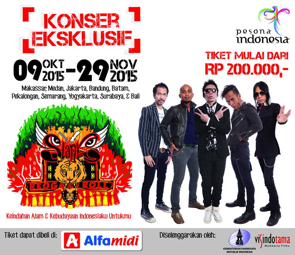 Jadwal Konser Slank Eksklusif Oktober-November 2015 - Slankography ...