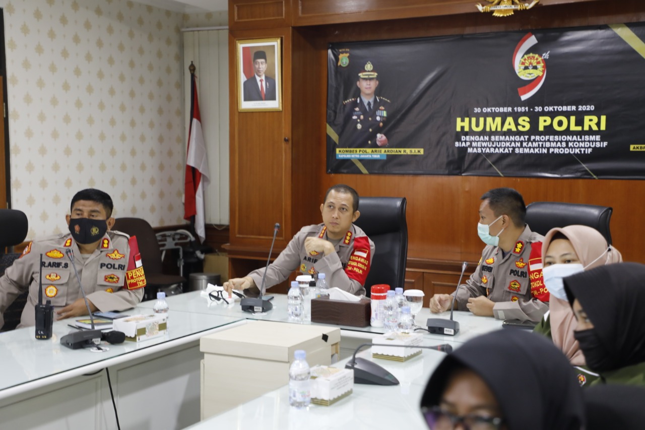 HUT Humas Polri Ke 69 Kadiv Humas Polri Gelar Kegiatan Via Zoom Meeting ...