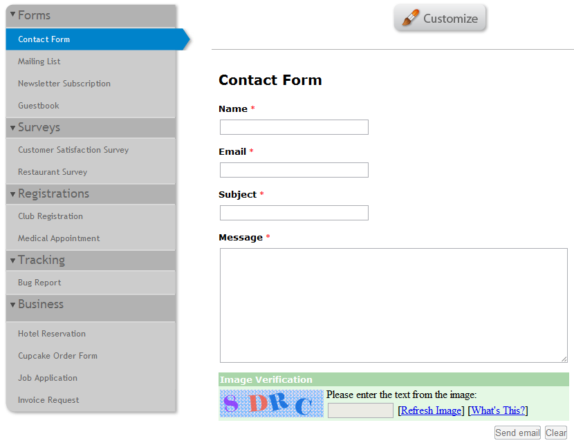 How To: Create Contact Forms For WordPress, Blogger, Tumblr, etc.