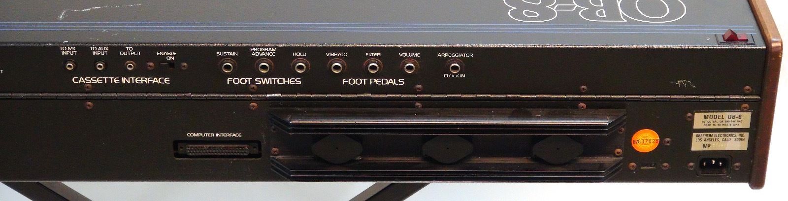 MATRIXSYNTH: Oberheim OB-8 Polyphonic Analog Keyboard/Synthesizer with ...