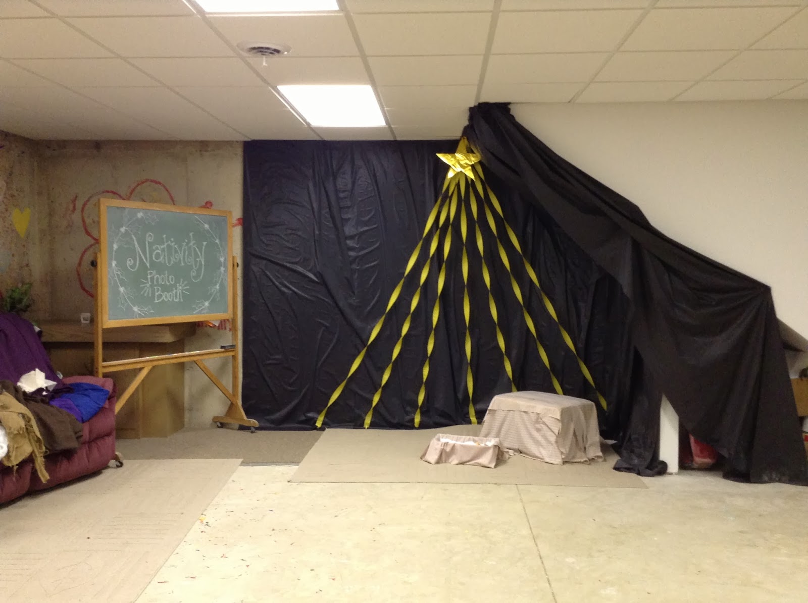 Look to Him and be Radiant: Nativity Photo Booth