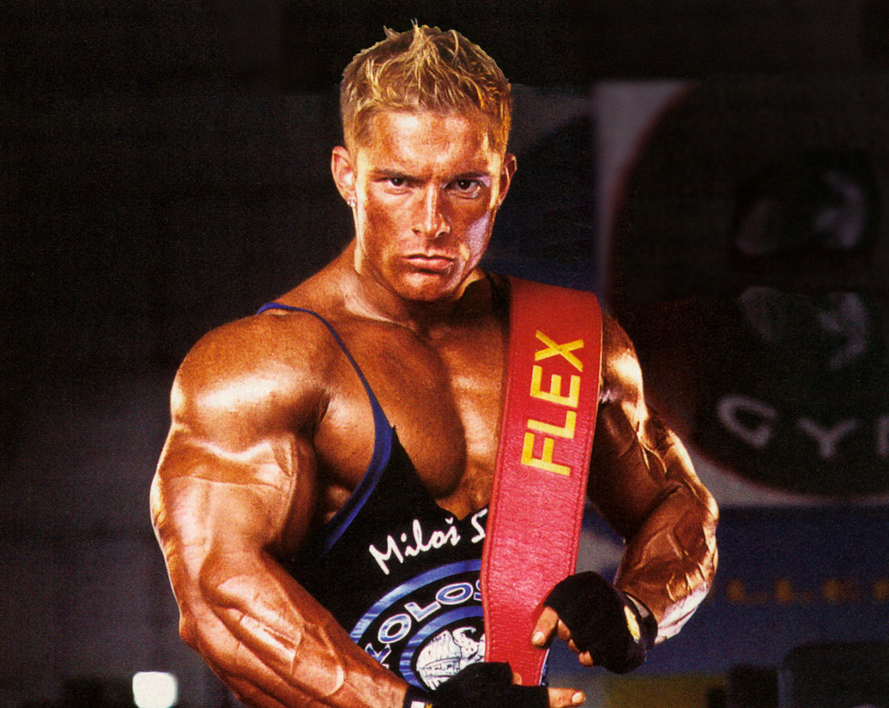 the beauty of male muscle: James